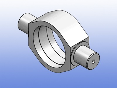 Trunnion Pivot Bracket for Hydraulic Cylinder