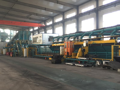 Sand Casting - Large Automatic Static Pressure Molding Line